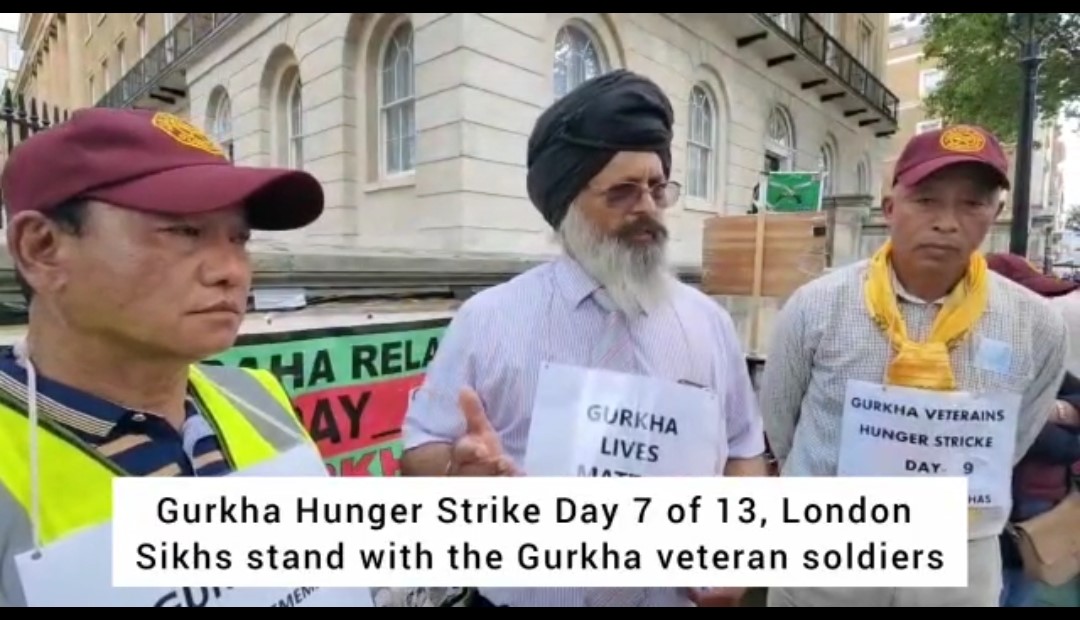 UKNFS support to Gurkha hunger strike and call to the UK Government for ...